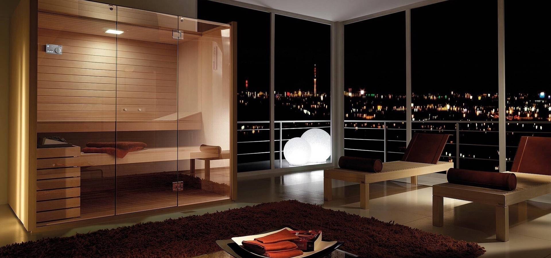 Effegibi Glass Steam room and sauna by Steam and Sauna Innovation | homify