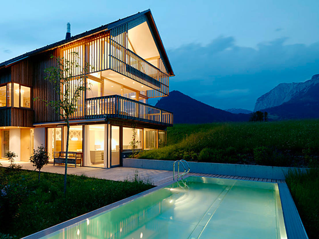 Privathaus mit Holzfenstern | homify