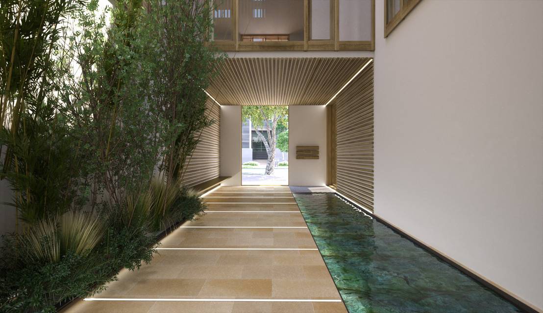 Perspectivas 3D de un proyecto de edificio de viviendas | homify