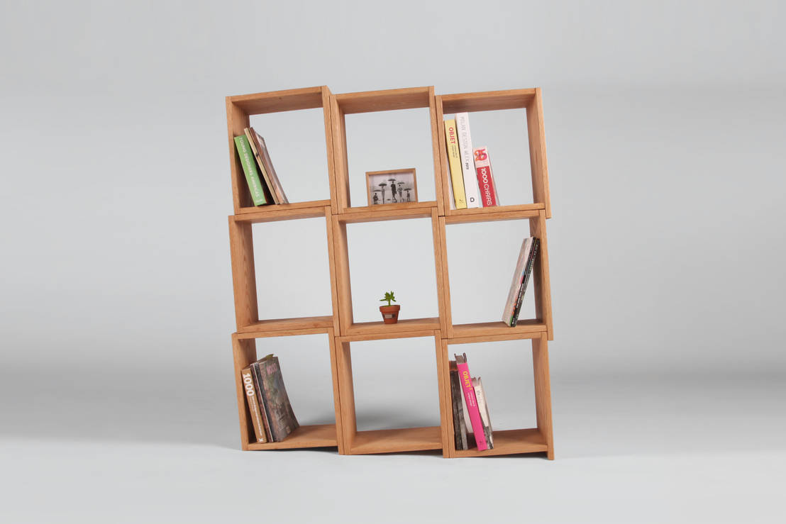 Slanted Bookshelf | 호미파이 & homify