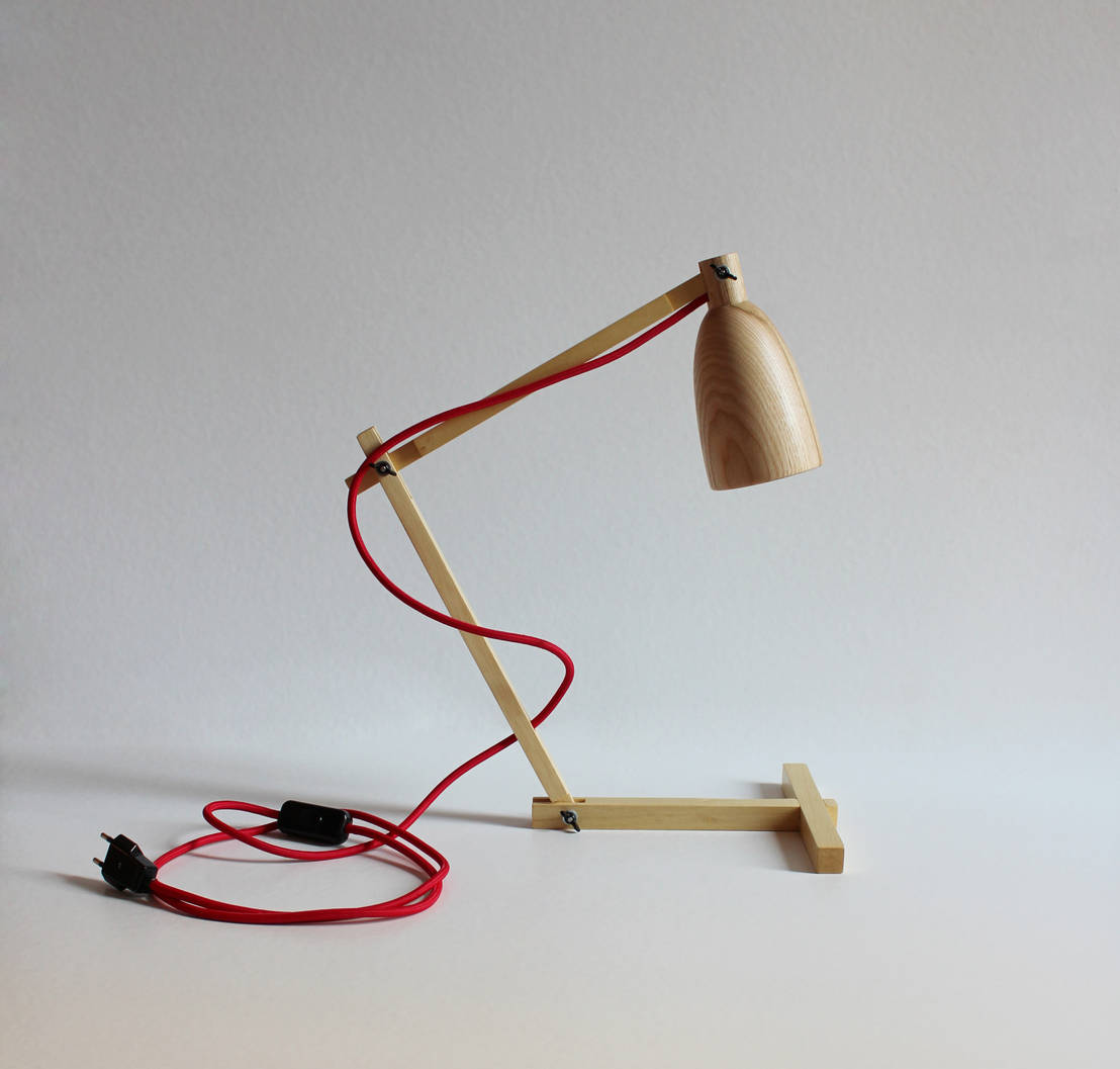 "Fingerprint" seria drewnianych lamp na biurko | homify