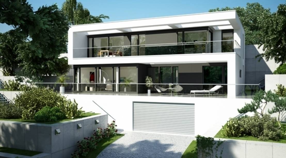 Hausentwurf Villa im Bauhausstil | homify