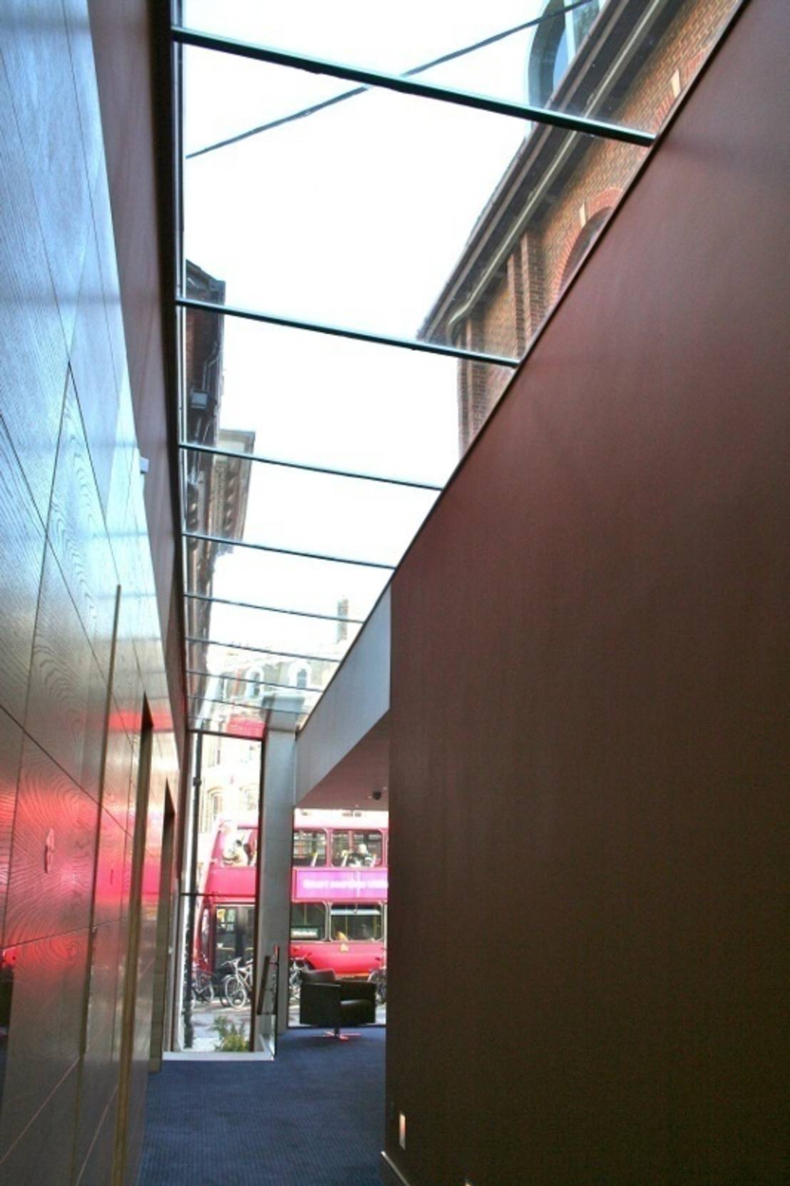 Glass Linkway, Glass Canopy and Switchable Glass Screens in Putney ...