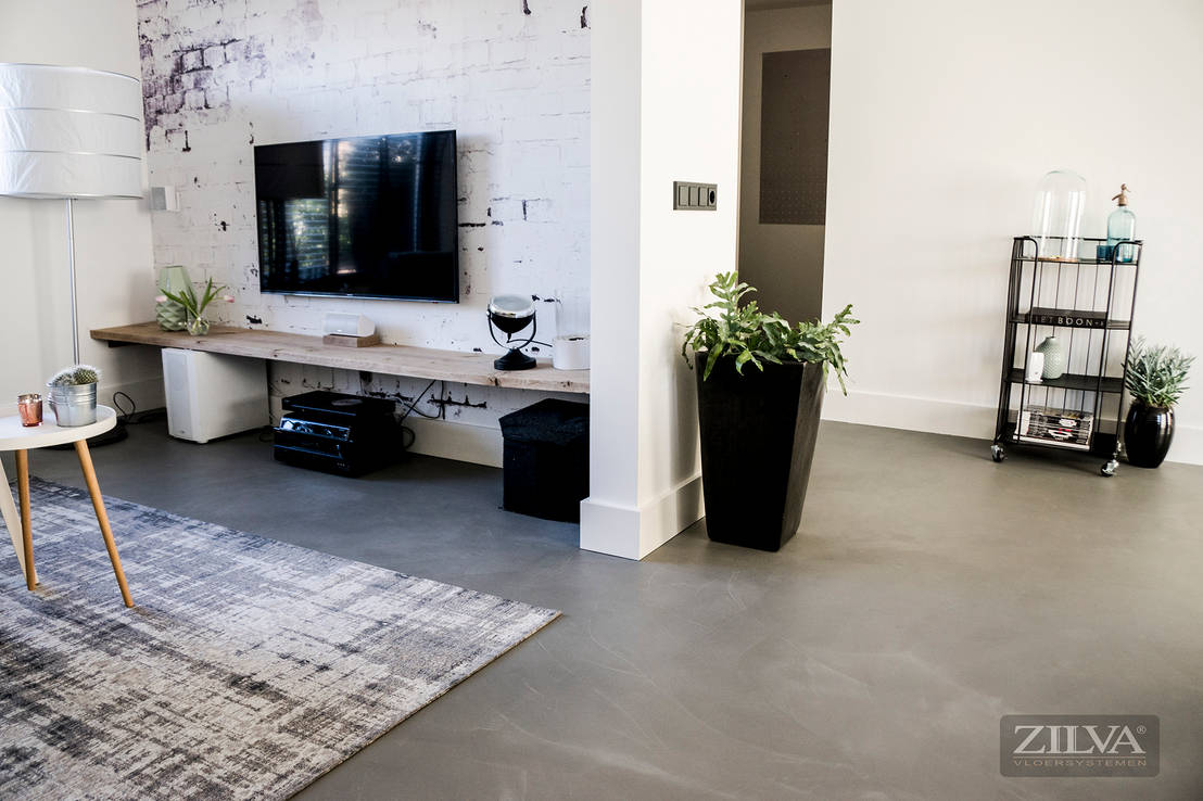 Villa, woonbeton vloer | homify