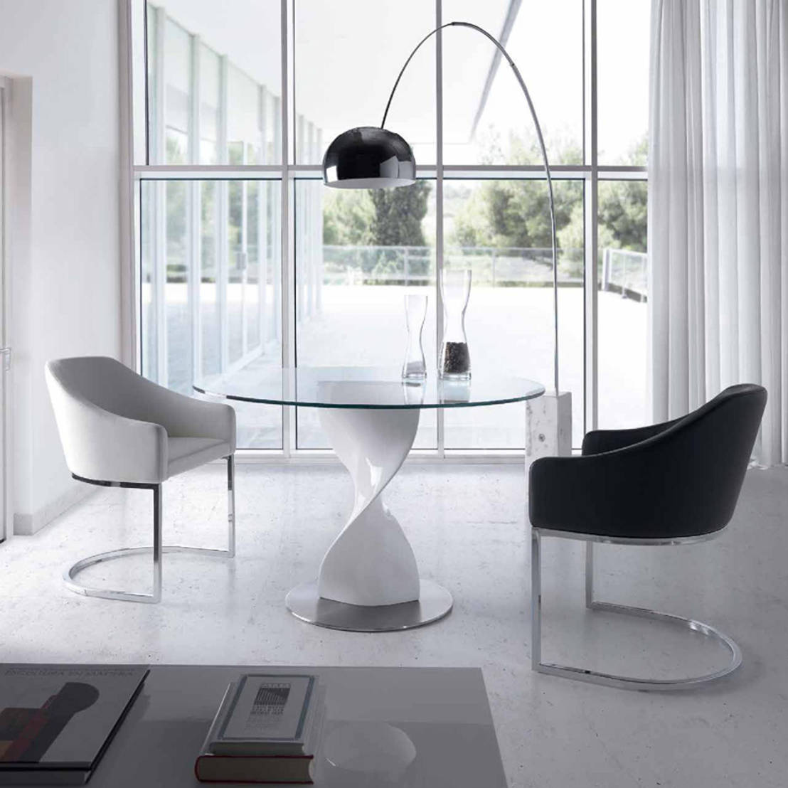 Mesa redonda com design moderno Round table with modern design www ...