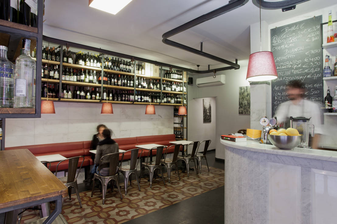 Bar Enoteca "Vinoria" - Trasformazione di una ex macelleria in bar ...