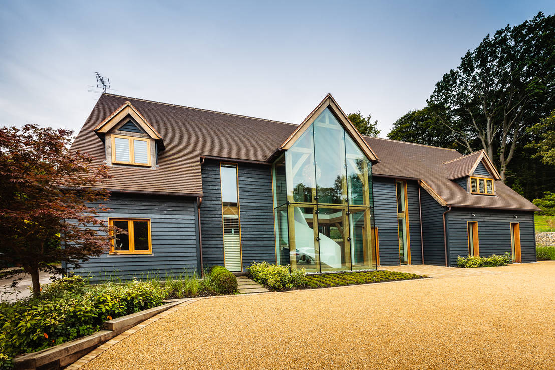 Double Height Structural Glass Atrium and Rear Extension | homify