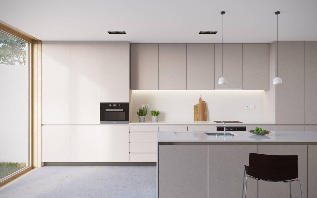 Innovus Coloured MDF color Gris Arena | homify