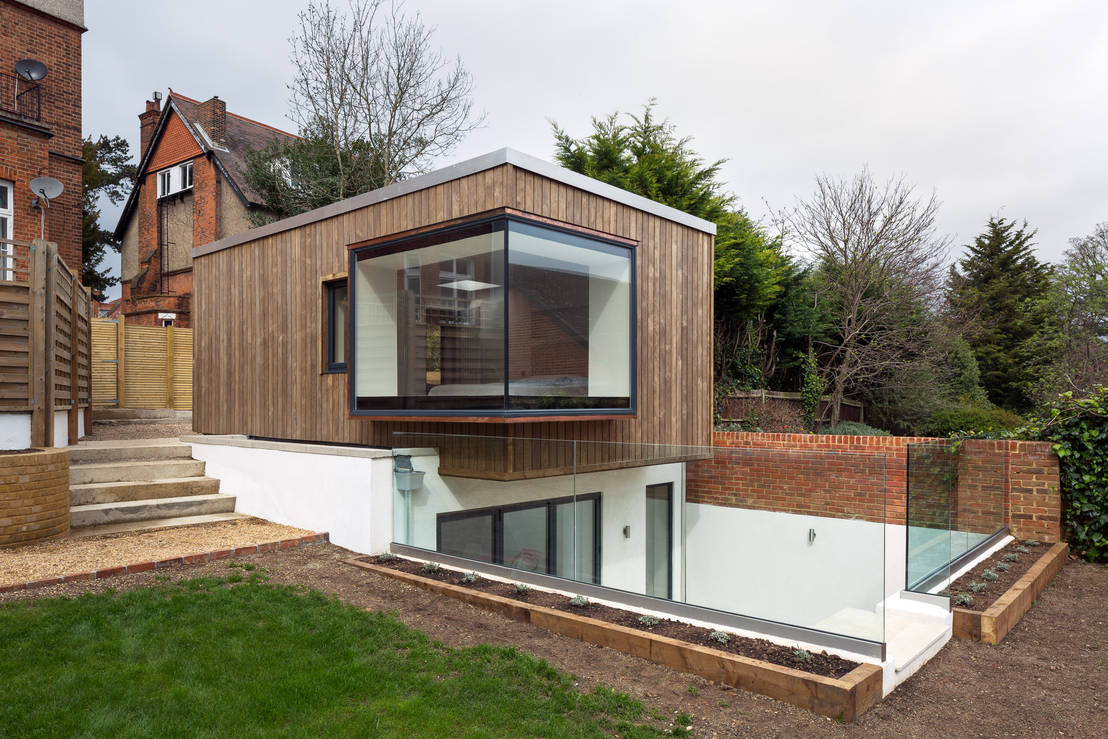They converted their garage into a dream two-storey annexe