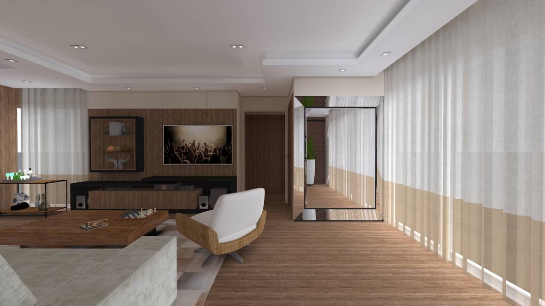 Salão de festas cobertura apartamento duplex | homify