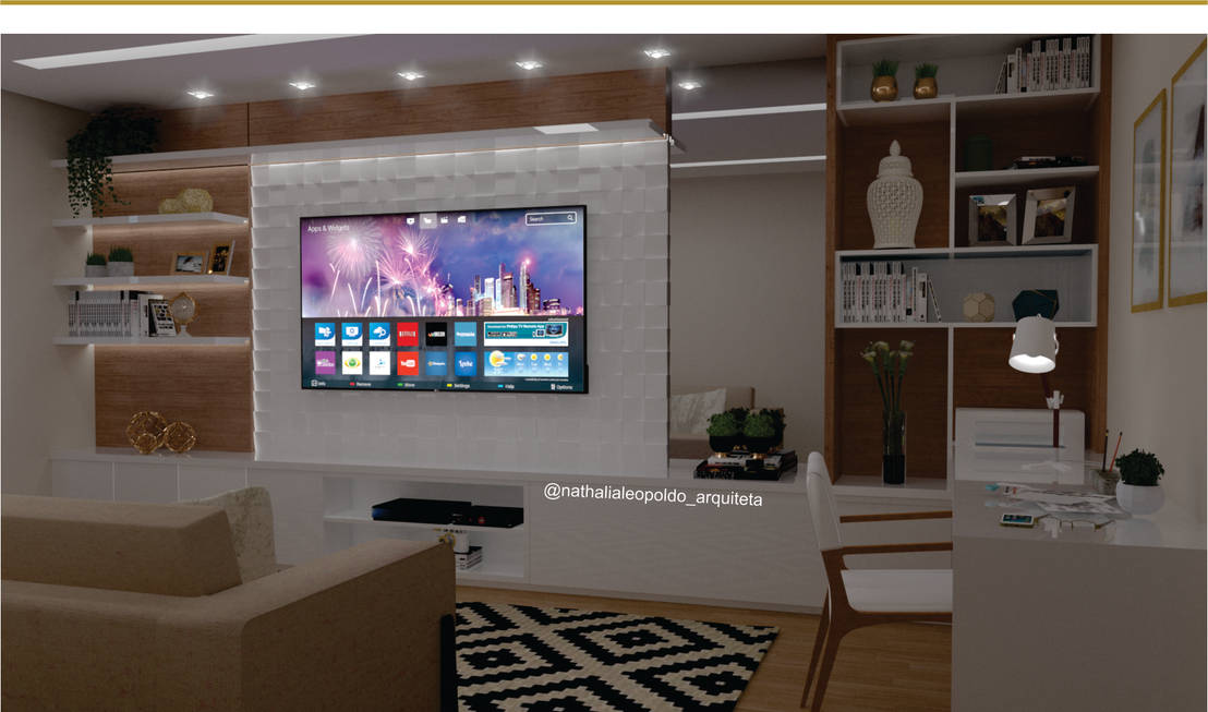Projeto Sala de TV | homify