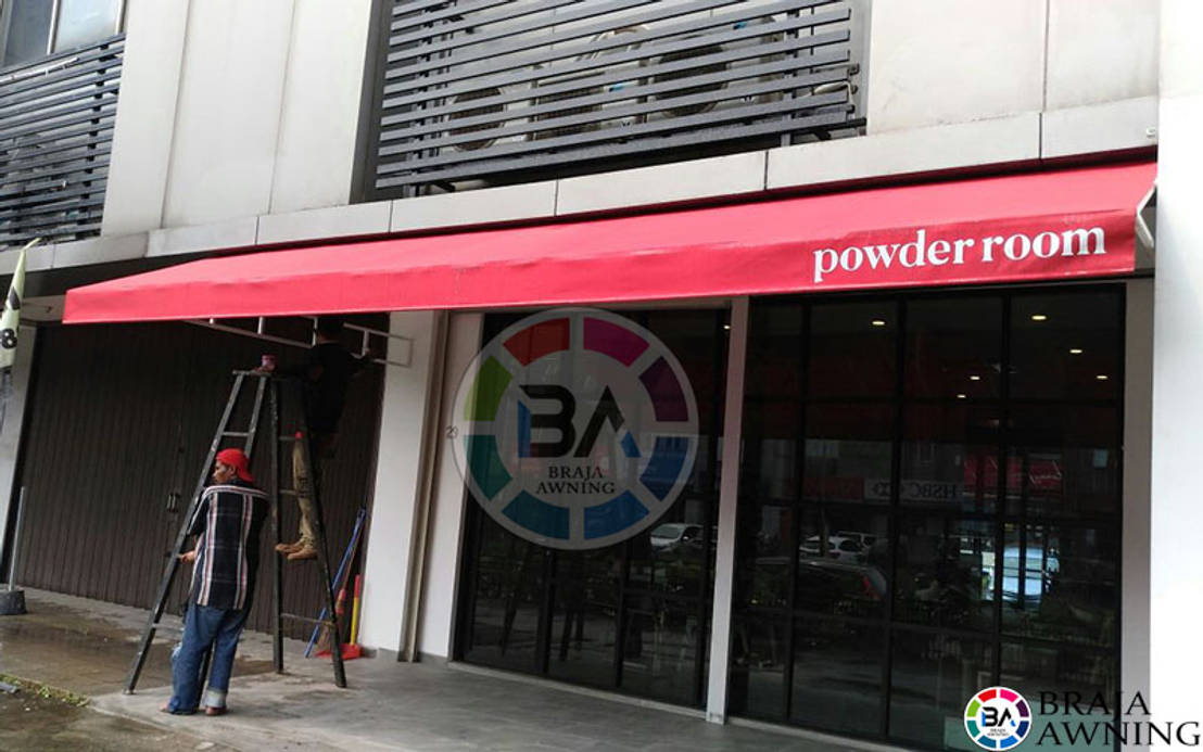 Canopy Kain Jakarta (Canopy Toko Warna Merah) | homify