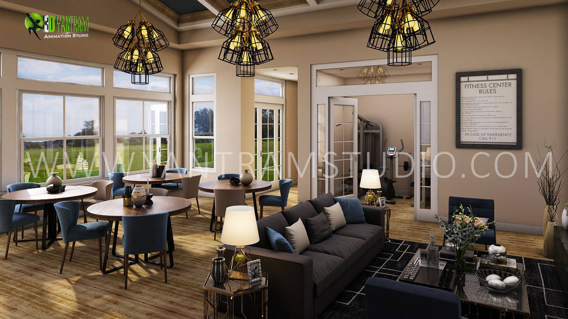 360 Walkthrough, 3D Architectural Animation of Community by Yantram 3D ...