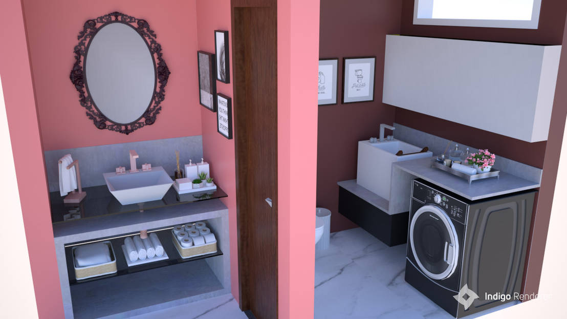 Lavabo com Área de Serviço | homify