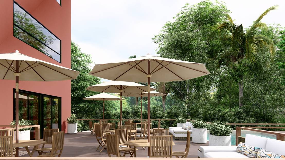 Área Externa Restaurante | homify