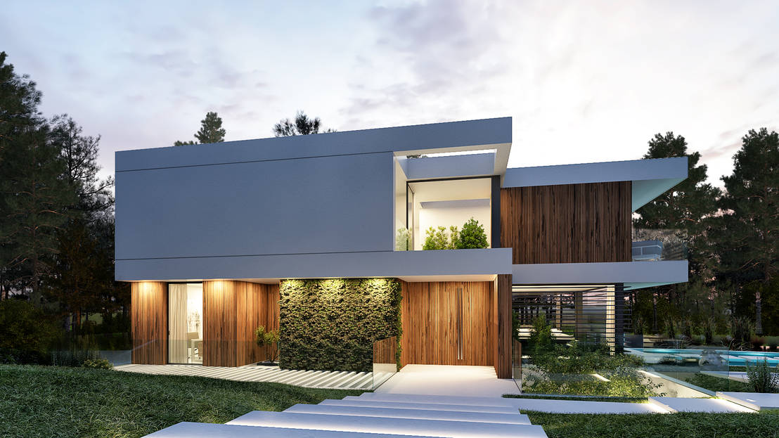 CASA RJ1 - Moradia na Herdade da Aroeira - Projeto de Arquitetura | homify