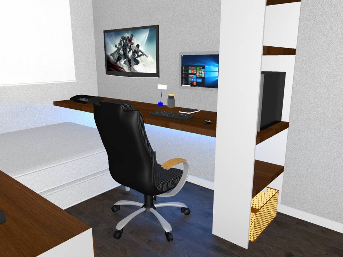 Projeto Quarto Gamer | homify
