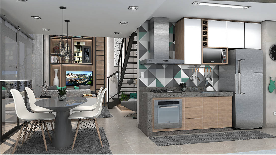 Projeto B - Duplex | homify