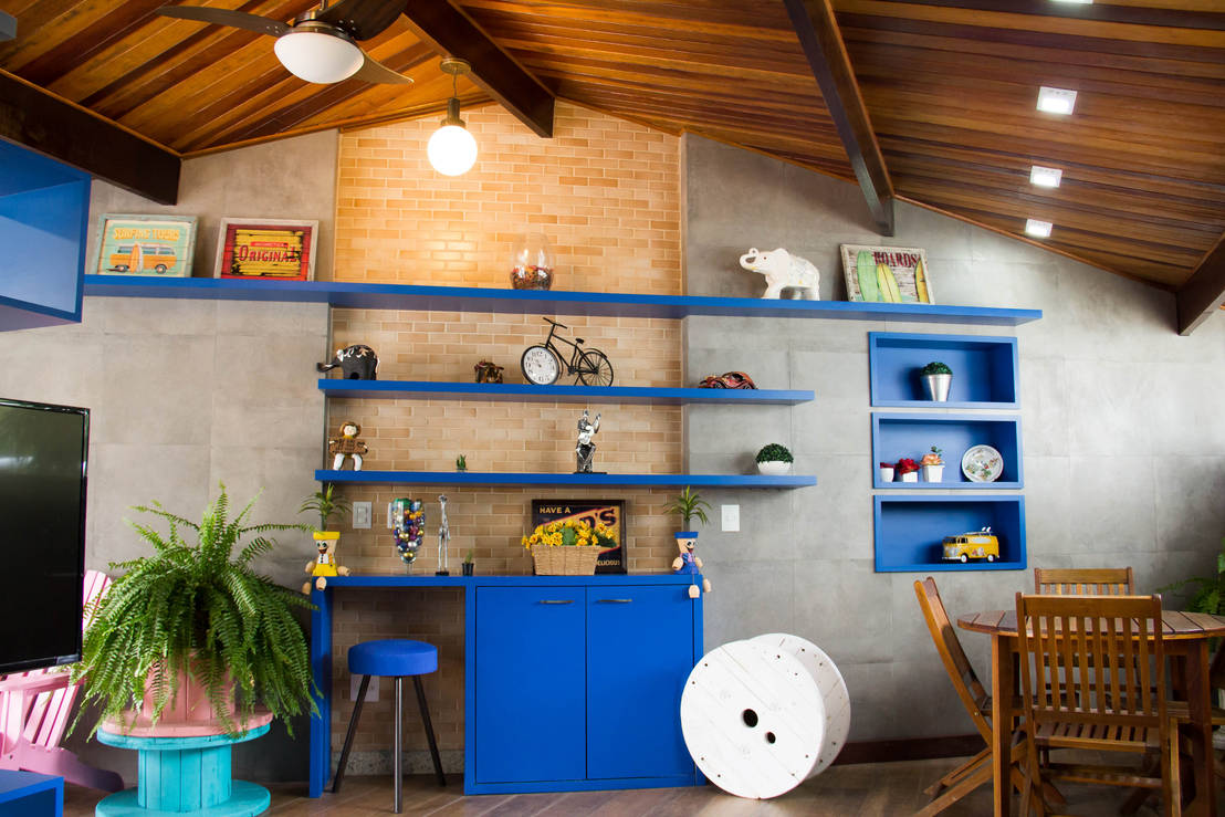 Reforma de uma garagem em uma sala multifuncional - PROJETO IC | homify