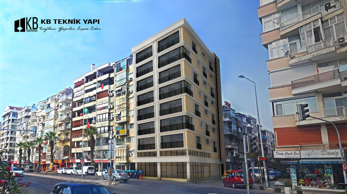 8 katlı apartman projesi görselleştirme ve projelendirme alternatif ...