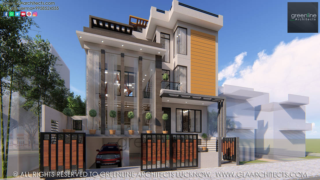2000 Sqft House Design | homify