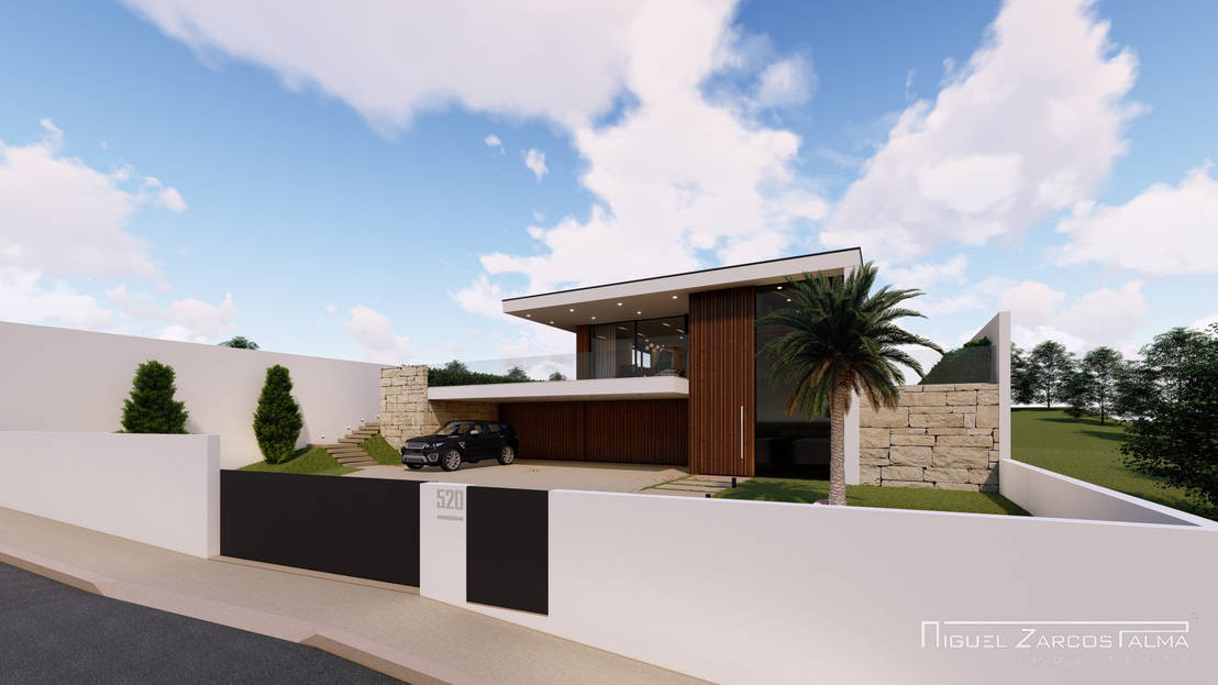 Projeto de arquitetura português de linhas modernas | homify
