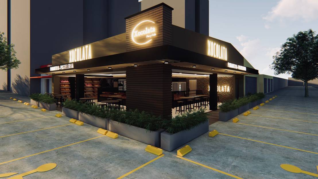 Diseño Arquitectónico y De Interiores PANADERIA XOCOLATA | homify