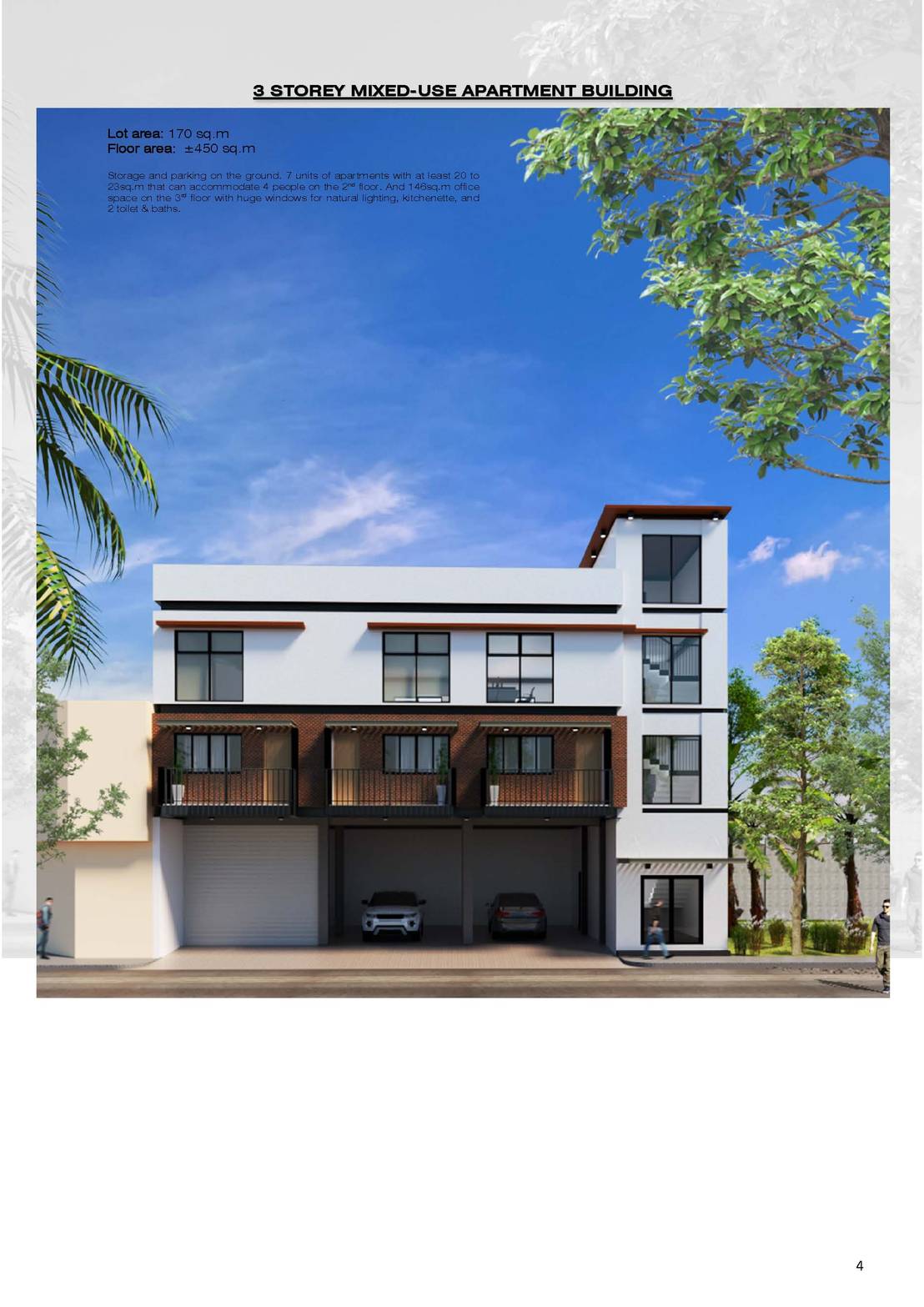 3 STOREY MIXED-USE APARTMENT BUILDING | homify