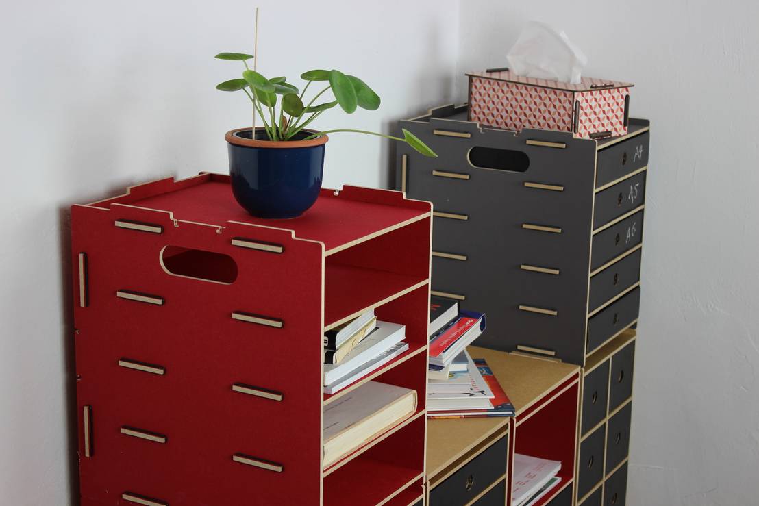 Stapelbare Schubladenboxen - Archivboxen mit System | homify