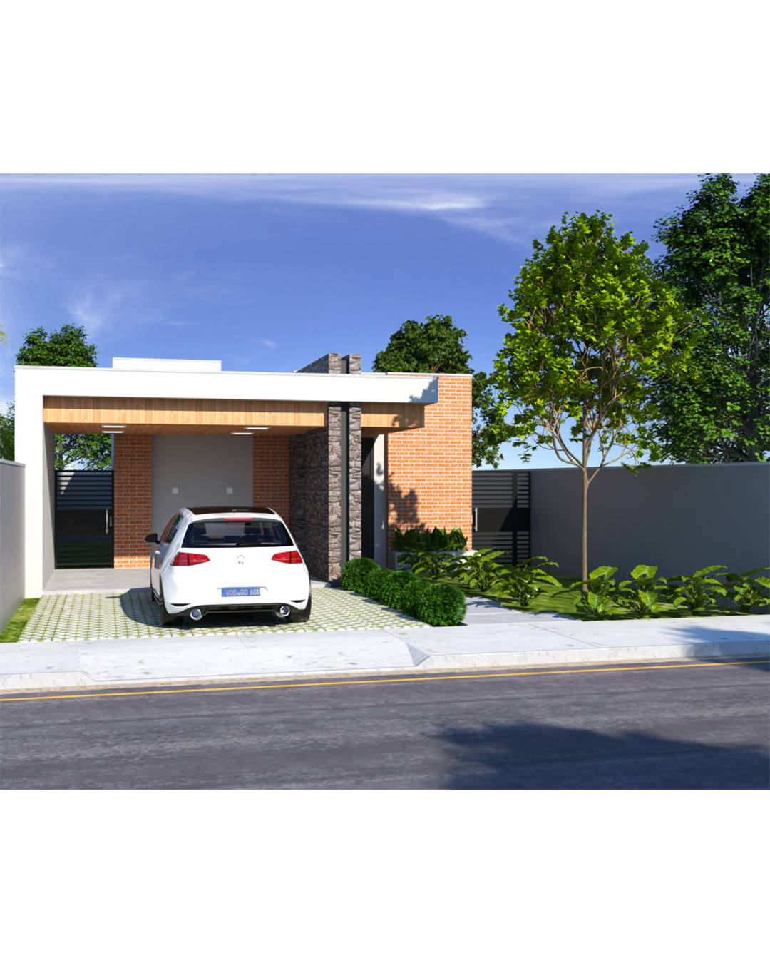 P.02 - Projeto Residencial - 78.45m² | homify