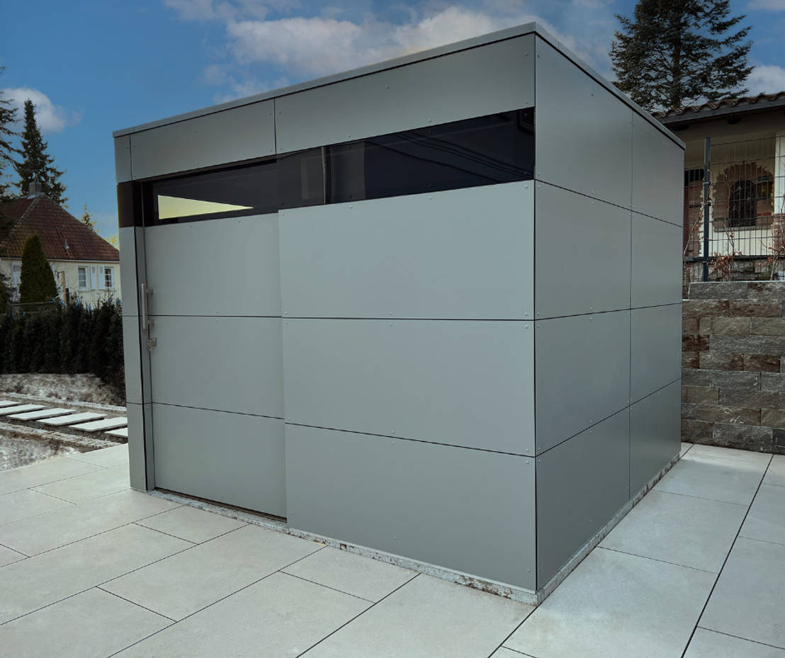 Gartenhaus Hpl Design S _ Hpl Trespa Gartenhaus – VNUMS