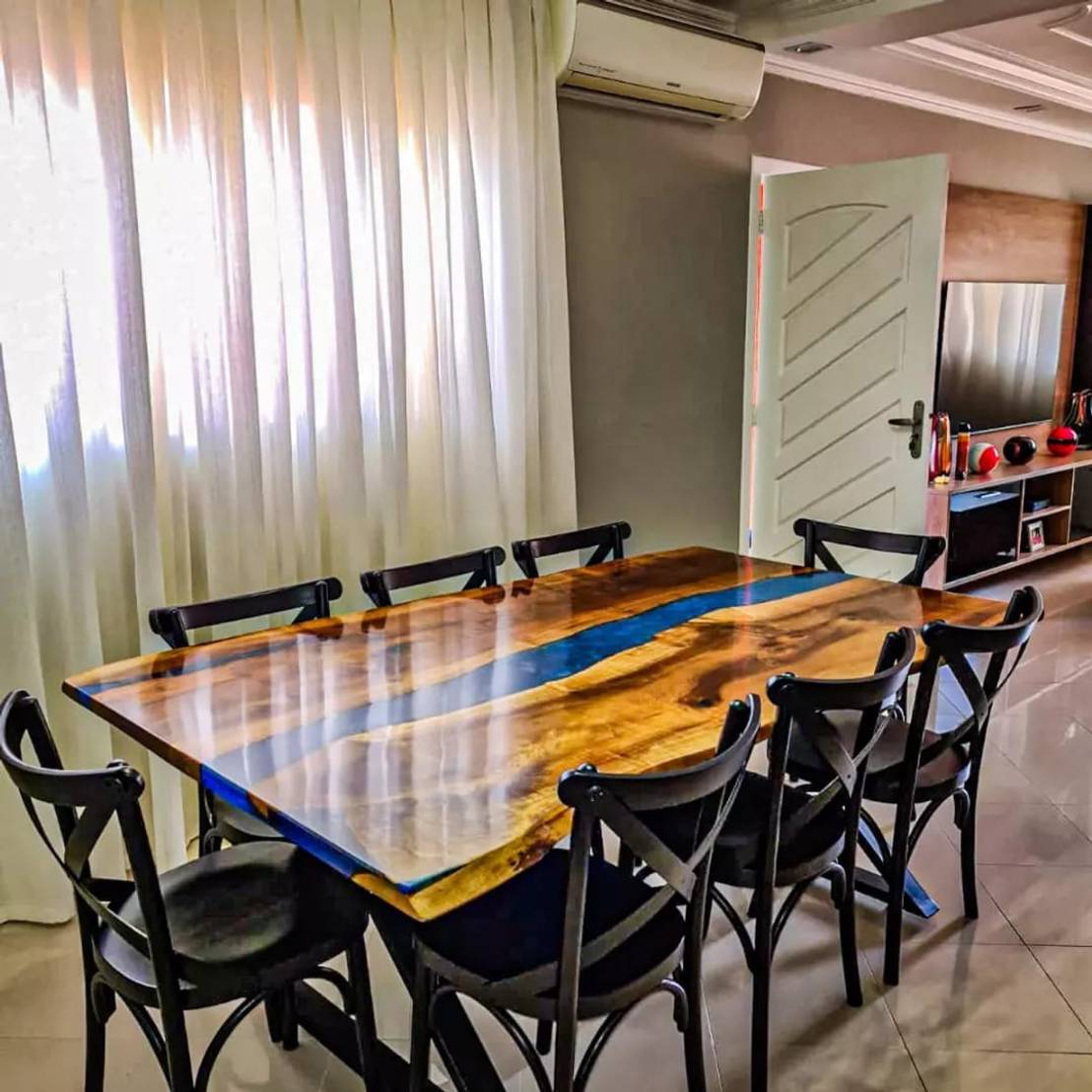 Mesa resinada Blue River Bio 01 | homify