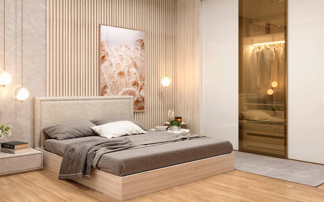 Dormitório com closet walk-in | homify