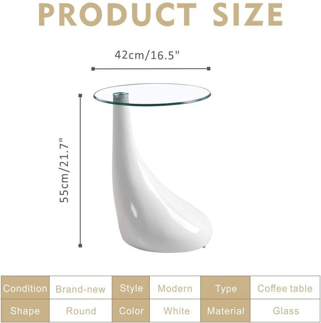 Side Table Round Glass | homify