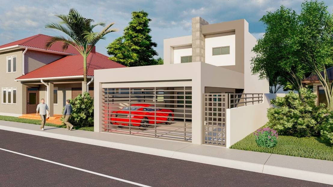 Casa de 2 pisos para venta de 7.5 x 20 | homify