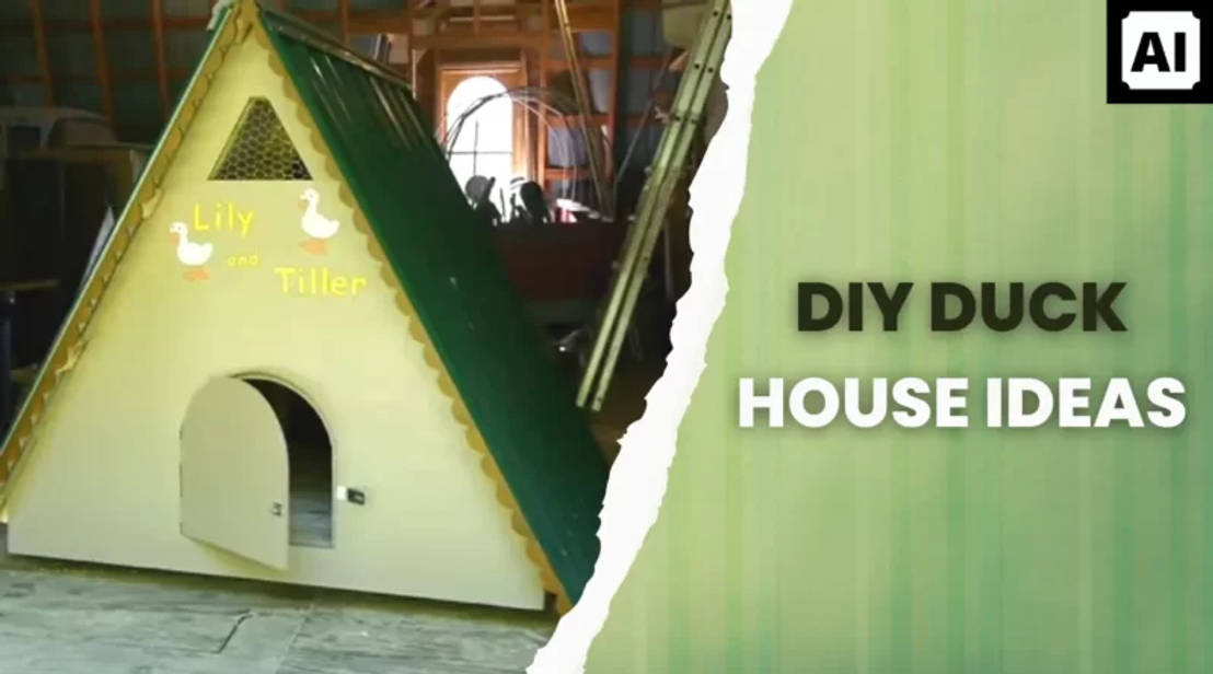 Top 6 DIY Duck House Ideas to Try for Winter – A Frame Chicken Homes ...