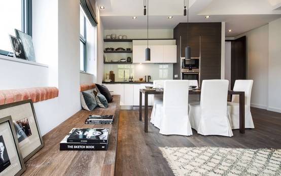 Beautiful kitchen table and surface combinations! | homify