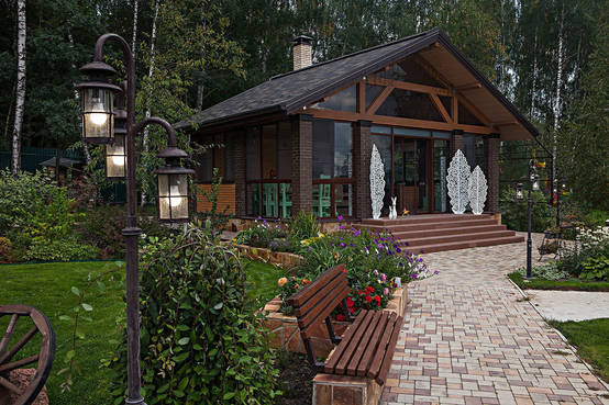 A rugged Russian log home | homify