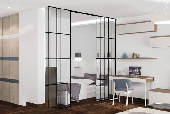 9 stylish ways to create a beautiful bedroom partition | homify