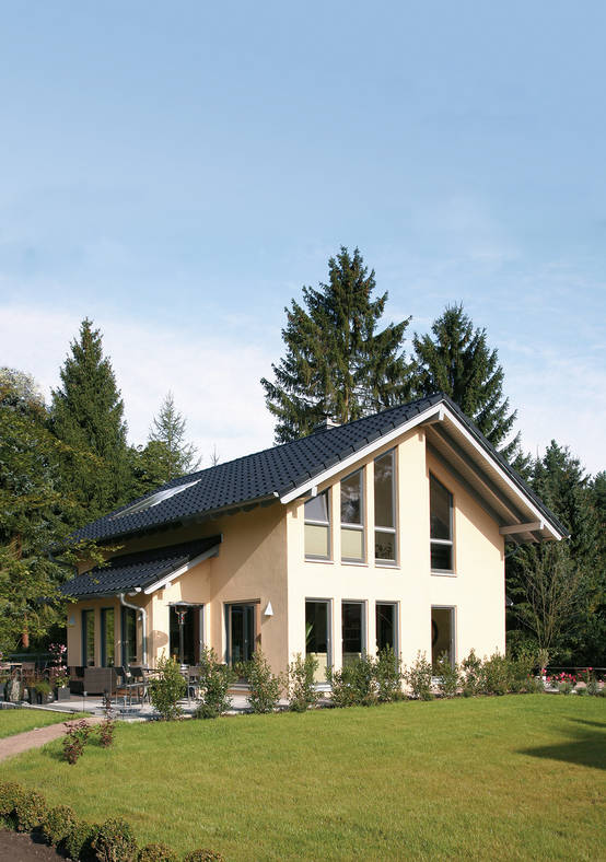 A perfect prefab house with stunning interiors | homify