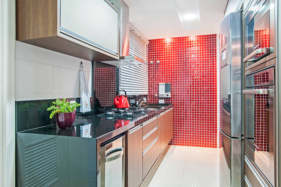 10 Ideias de Paredes com Pastilha de Vidro | homify