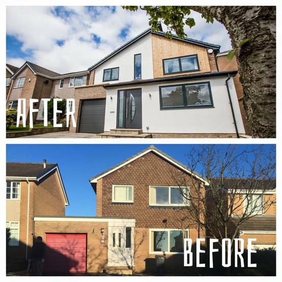 Before and After: A Sheffield Family Home's Transformation | homify