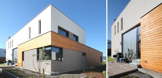 The winning combination of concrete and wood | homify