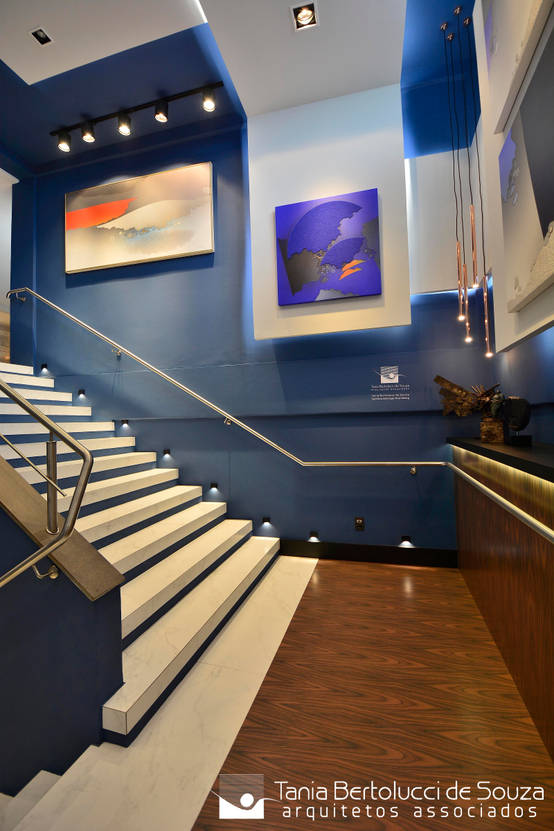 12 ideias lindas para iluminar a escada