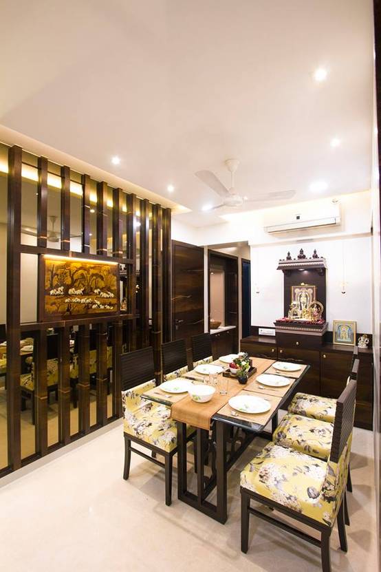 7 Indian homes with pooja space in dining room | homify