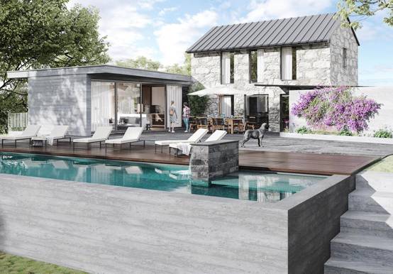 CASA CB: Onde o Rústico e o Moderno se Encontram na Arquitectura | 4 Imagens | homify