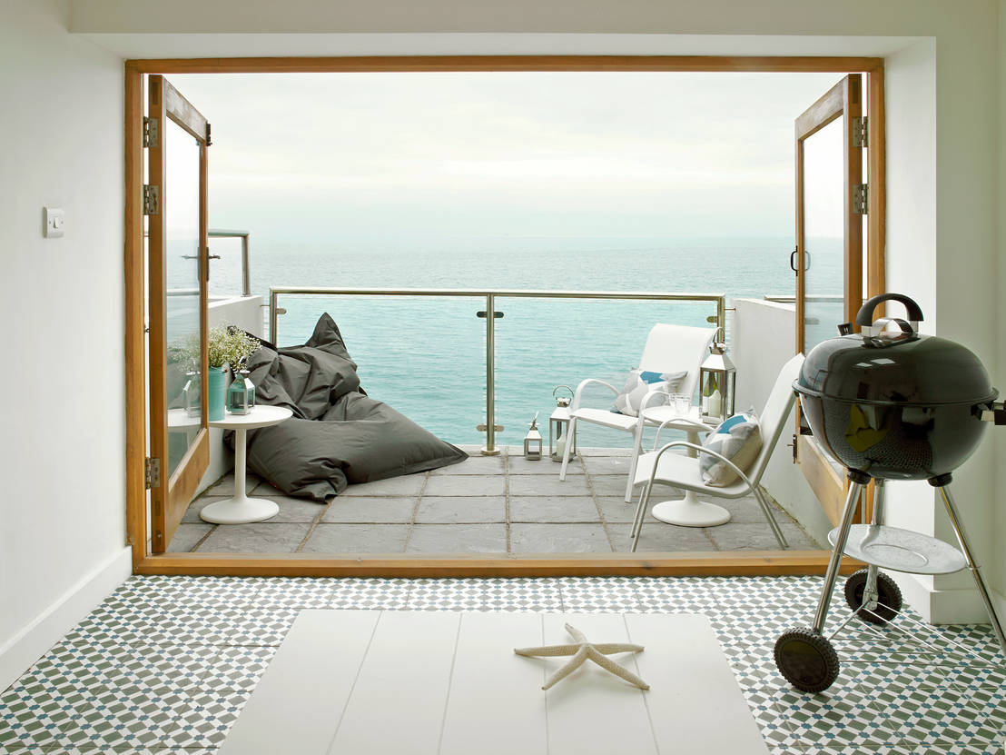 Balkons mit Ausblick