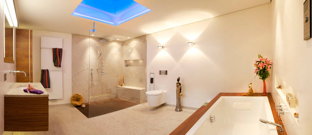 Lifestyle durch natur nach maß moderne badezimmer von design by torsten ...