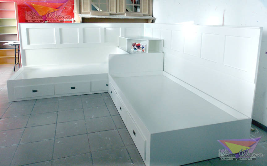Recamara juvenil en l | homify