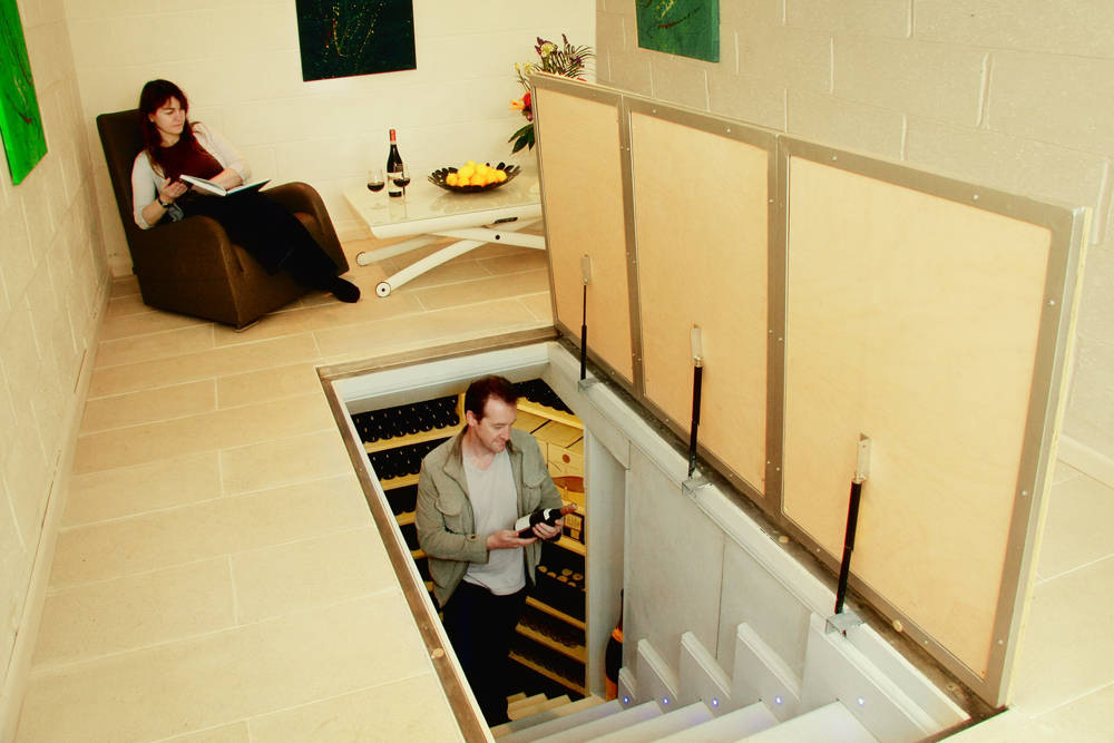The large hexagonal cellar, stone cellar company | homify
